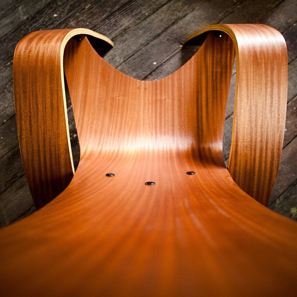 Custom Hand Made Bent Plywood Lounge Chair - Ciseal